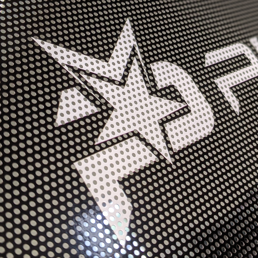 Perforated Window Graphic - csg printing