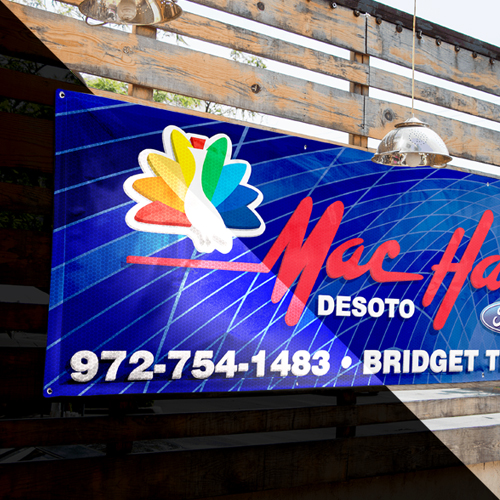 Reflective Banner - csg printing