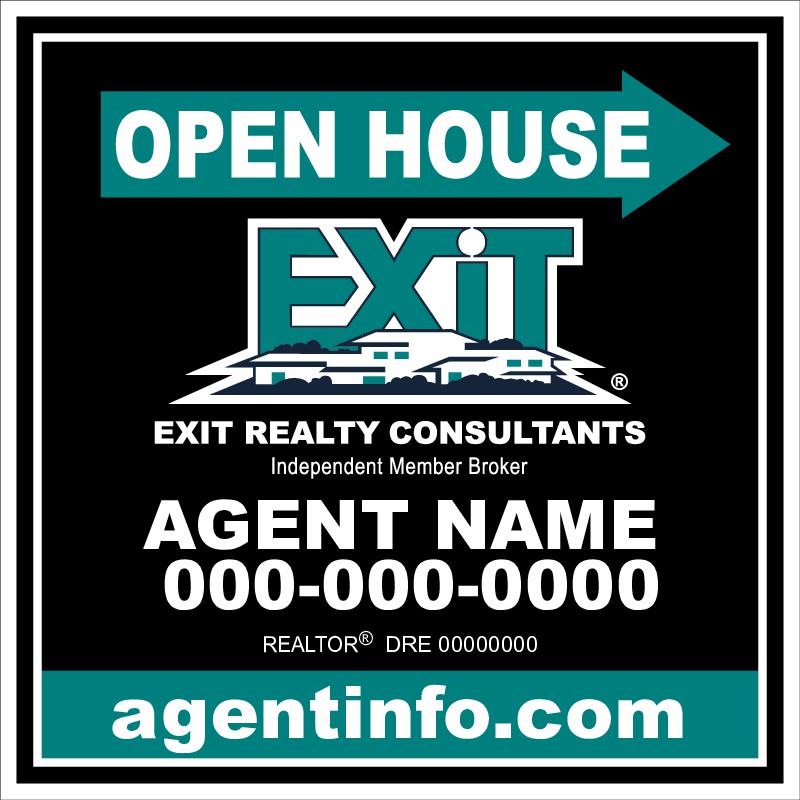 Explore Custom Exit 24x24 Open House with Plasticade Frame Templates ...