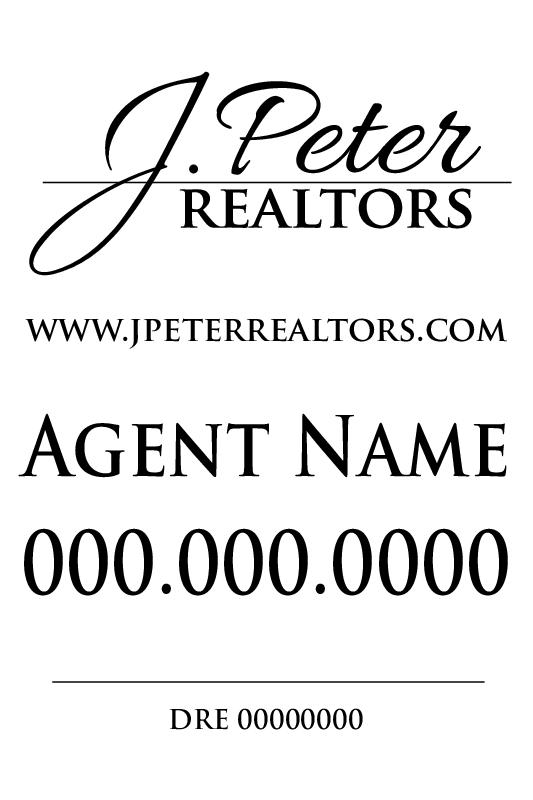 Browse Design - J Peter 24x36 Agent Panel - Fastpost