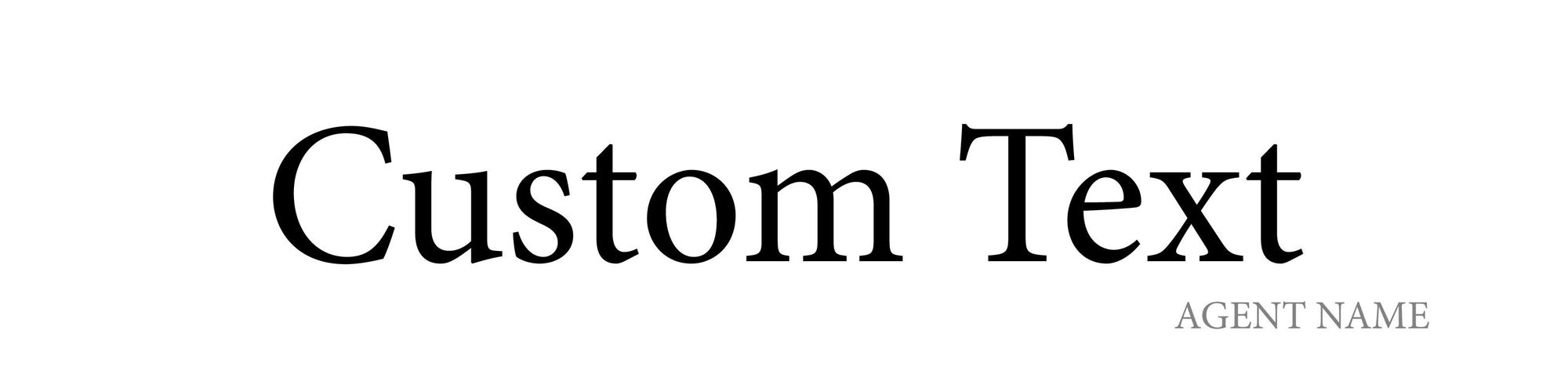 Browse Design - Keller Williams 6x24 Custom Rider - Fastpost