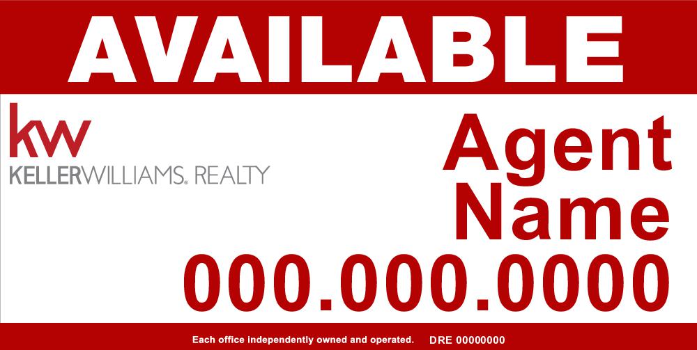 Browse Design - Keller Williams 4x8 Commercial Sign - Fastpost