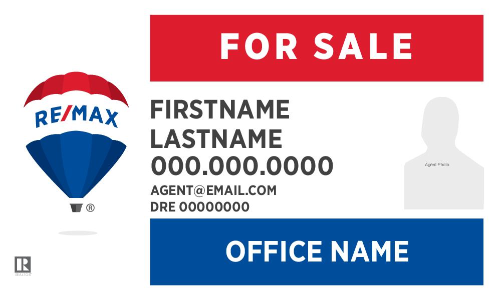 Browse Design - RE/MAX 18x30 Agent Panel - Fastpost