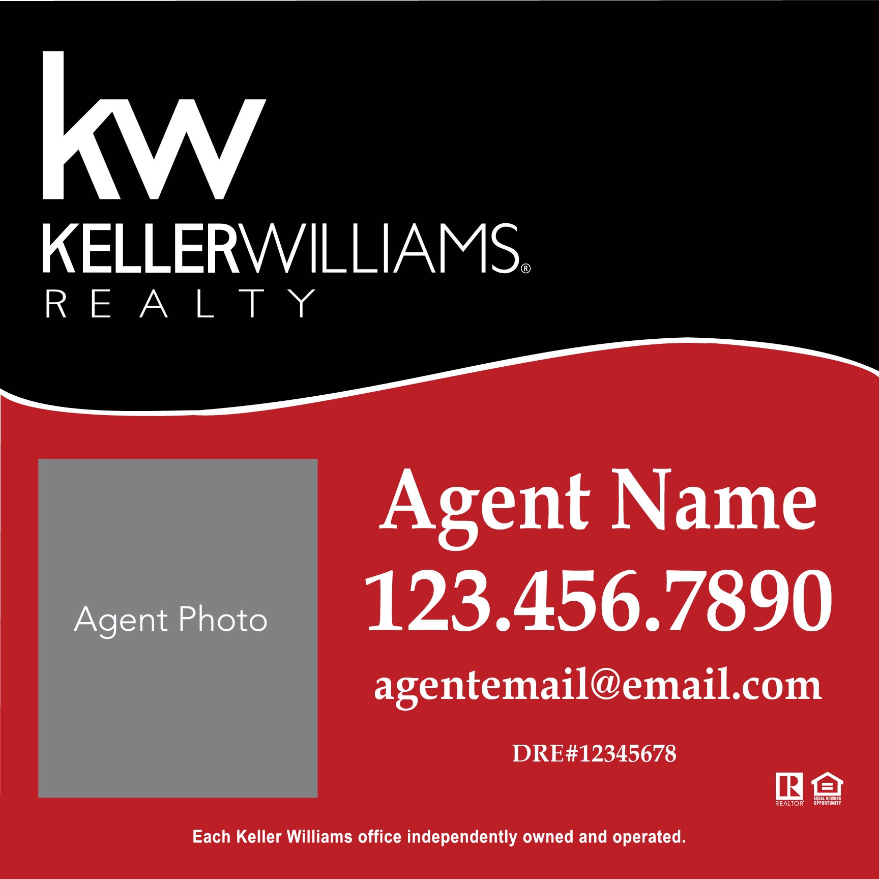 Keller Williams 24x24 Agent Panel - Fastpost