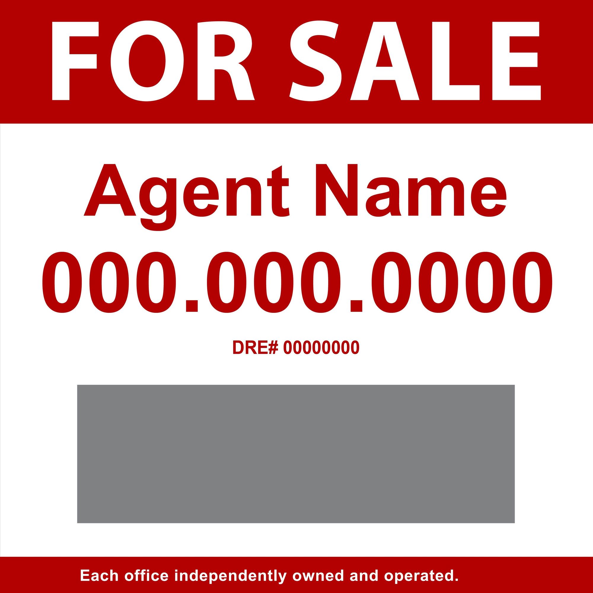 Keller Williams 4x4 Commercial Sign - Fastpost