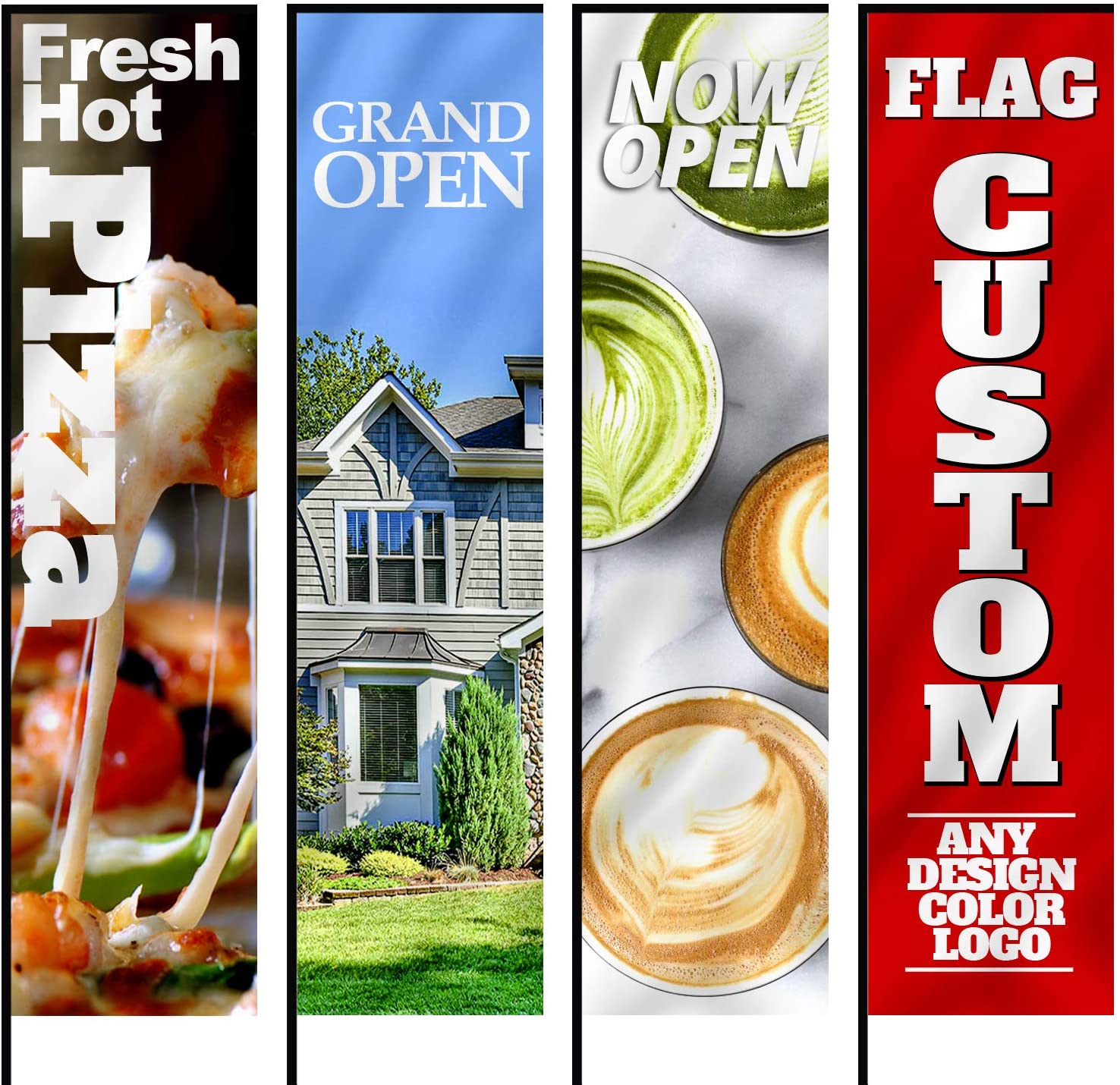 Rectangle Flag - Futura Color