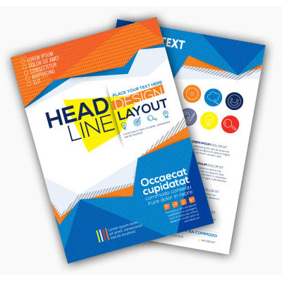 High-Quality Full-Page Flyer Sell Sheets Printing for Business
