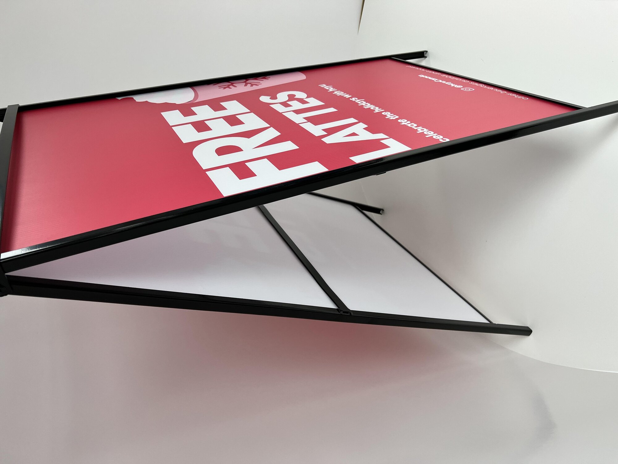 A-Frame Sidewalk Sign Printing Toronto | Design & Print Sandwich Boards ...