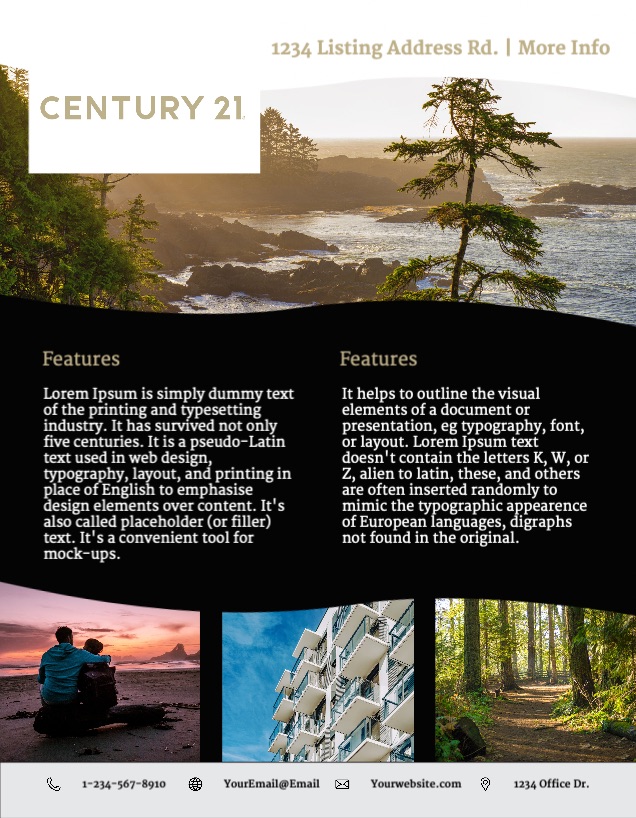 Free Century 21 Property Flyer Design