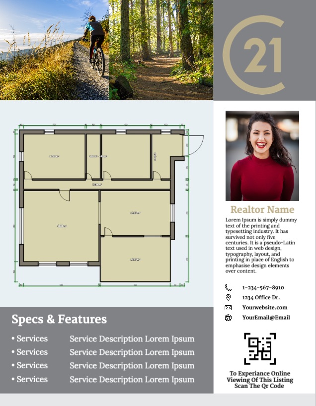 Free Century 21 Property Flyer Design