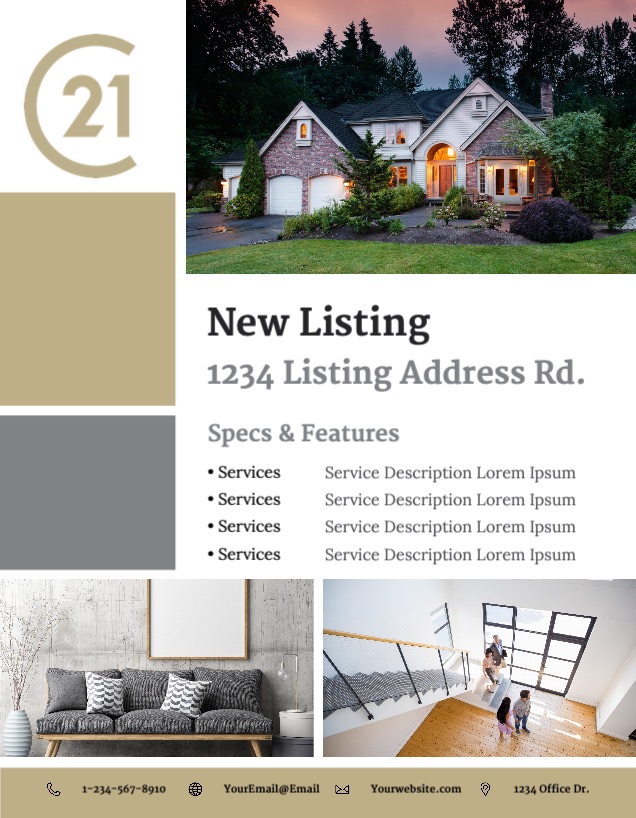 Free Century 21 Property Flyer Design