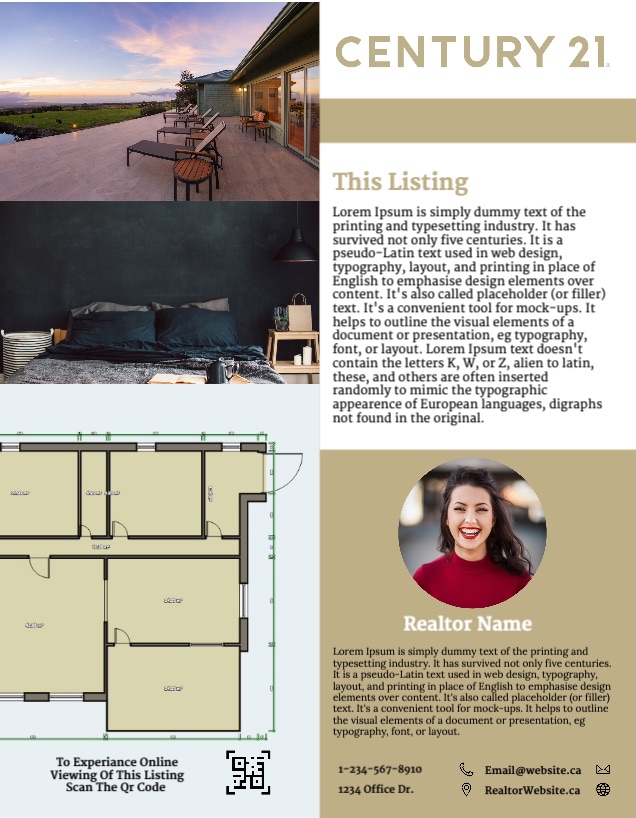 Free Century 21 Property Flyer Design