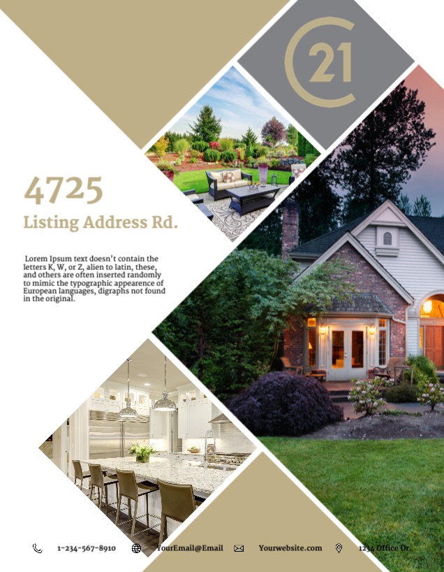 Free Century 21 Property Flyer Design