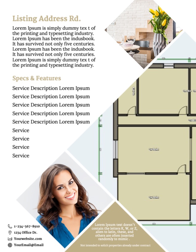 Free Century 21 Property Flyer Design