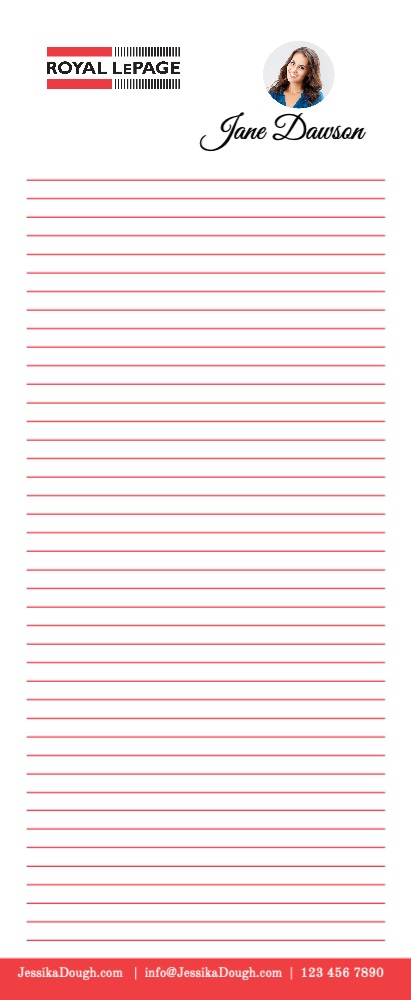 REMAX Notepads - Free Design & Print Online