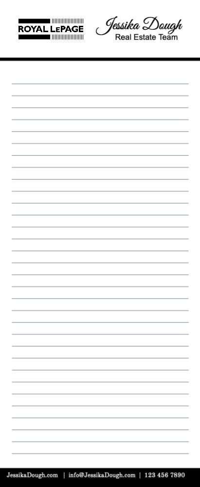 REMAX Notepads - Free Design & Print Online