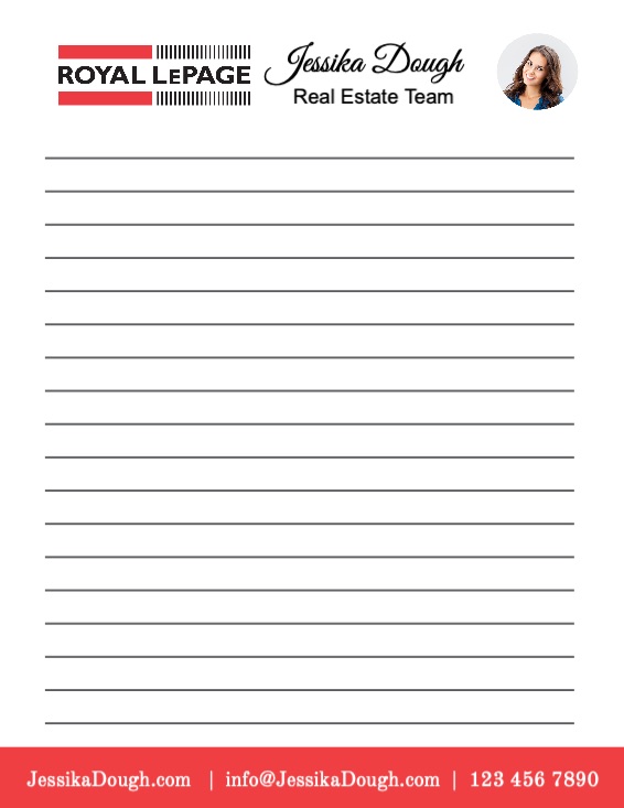 REMAX Notepads - Free Design & Print Online