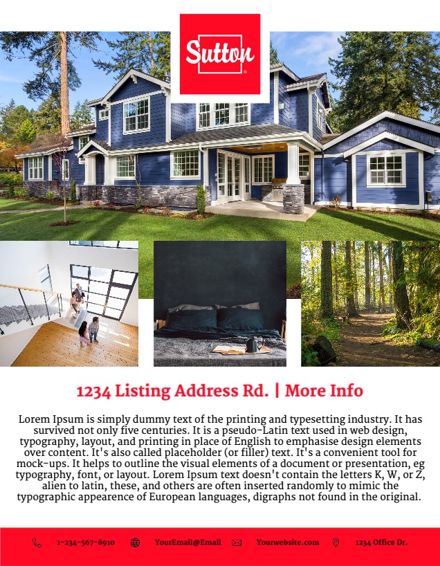 Free Sutton Flyer Design