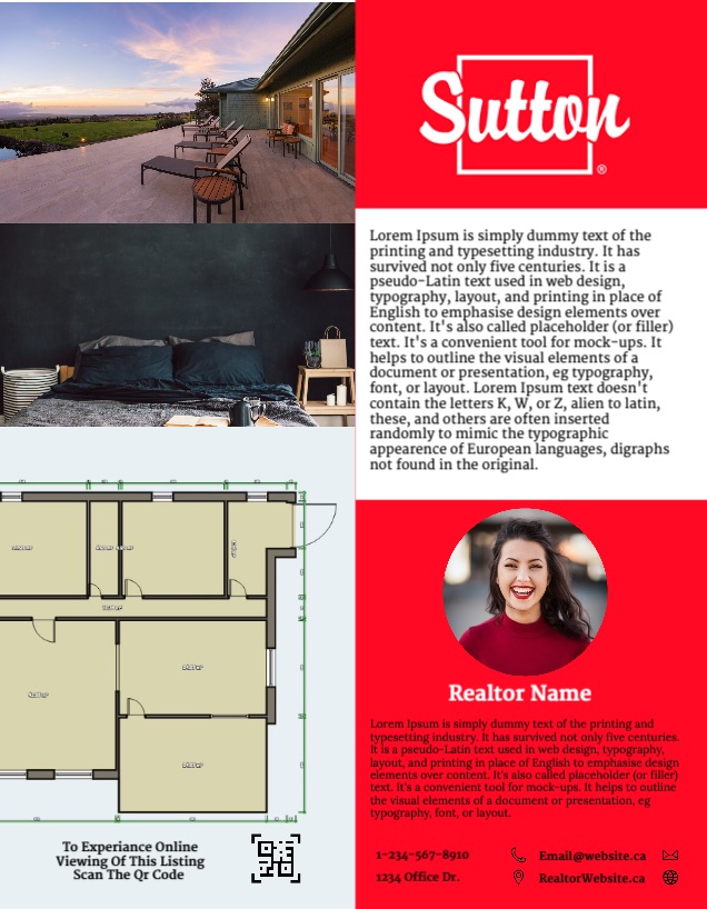 Free Sutton Flyer Design