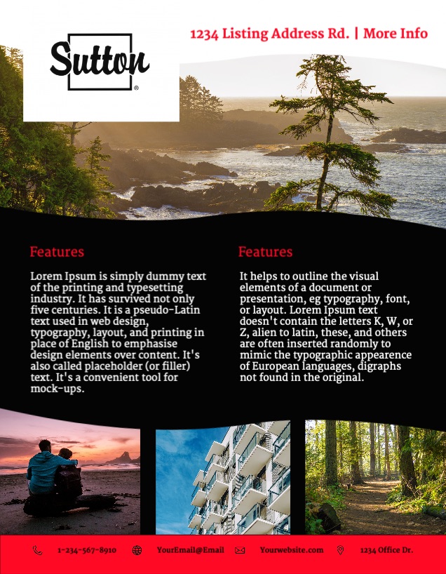 Free Sutton Flyer Design