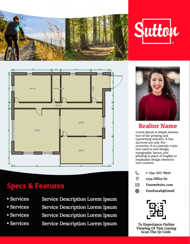Free Sutton Flyer Design