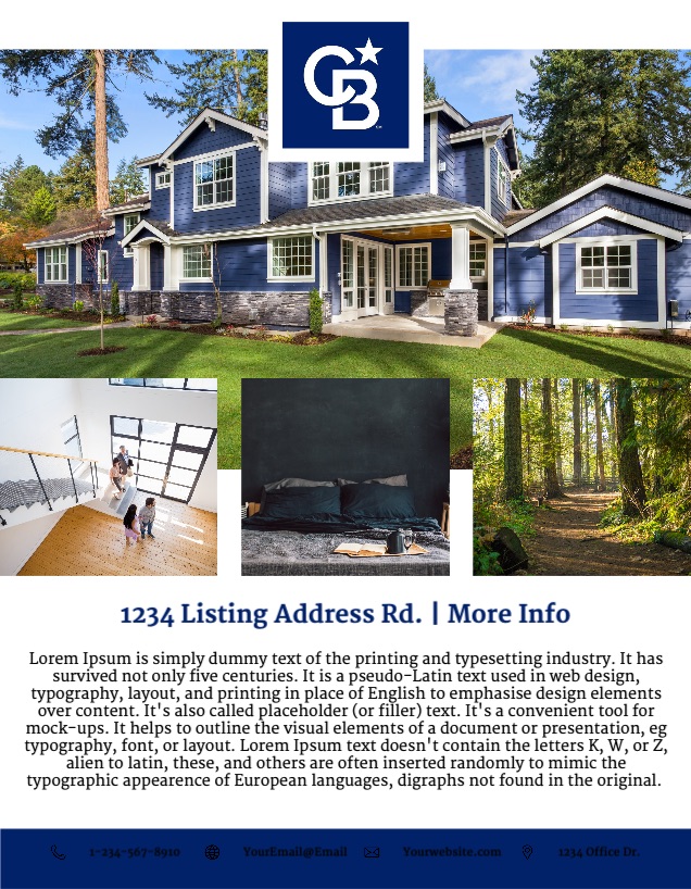 Free Coldwell Banker Property Flyer Design