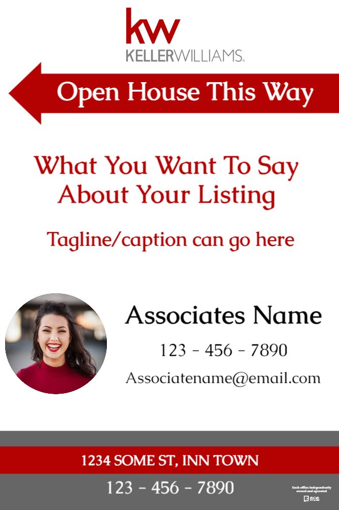 Custom Keller Williams Signs