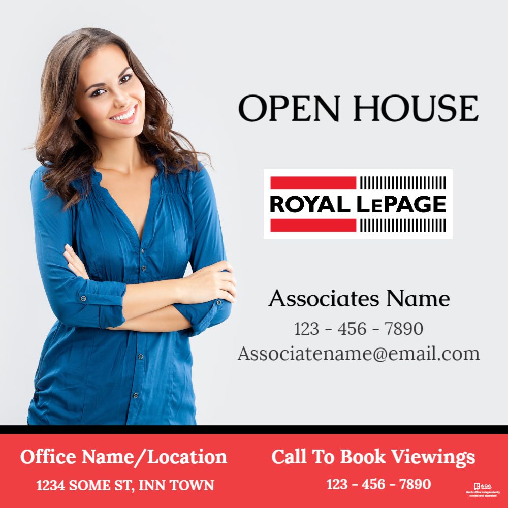 24" X 24" Sign (Royal LePage - 3)