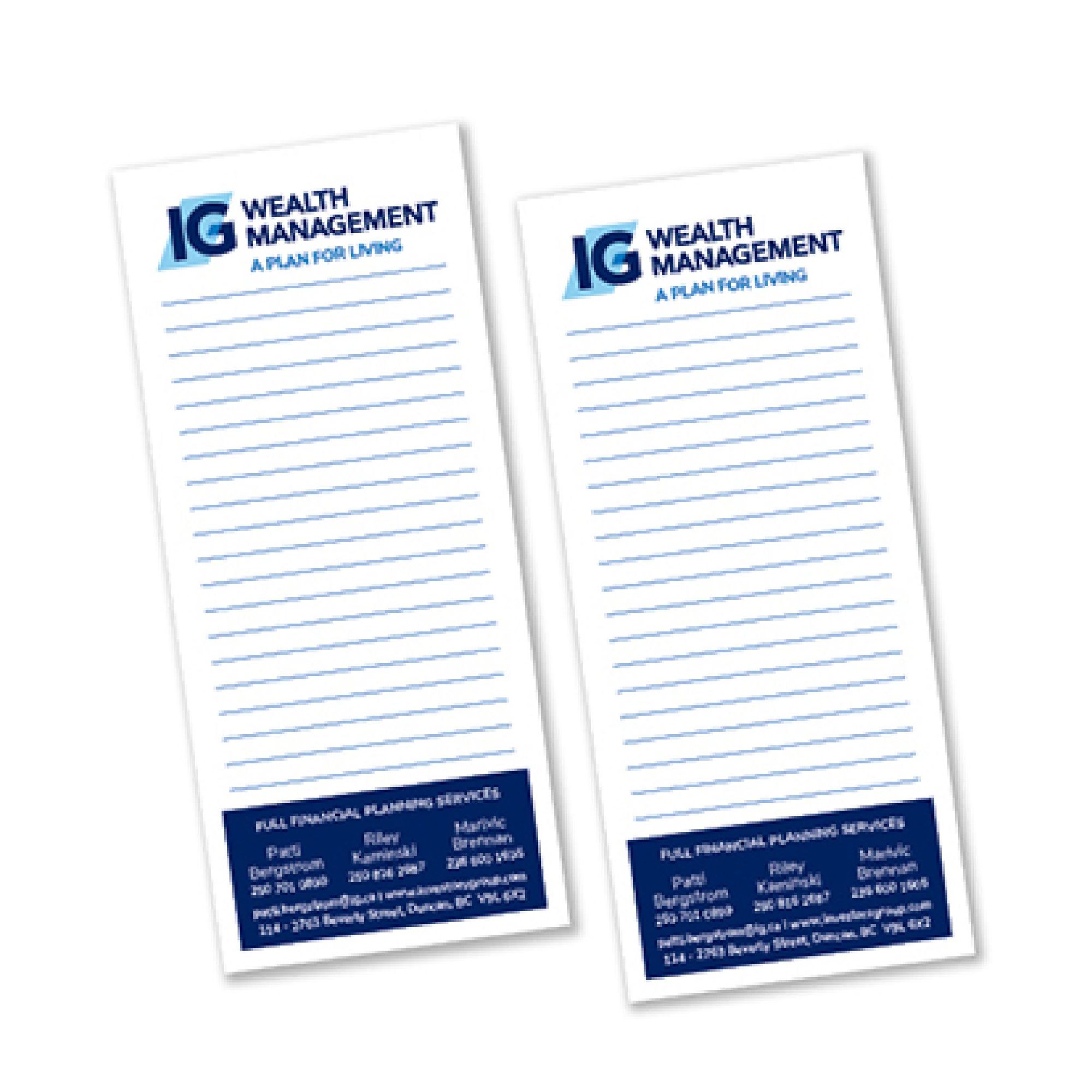 Custom Notepad Design & Print - Printdeals.ca