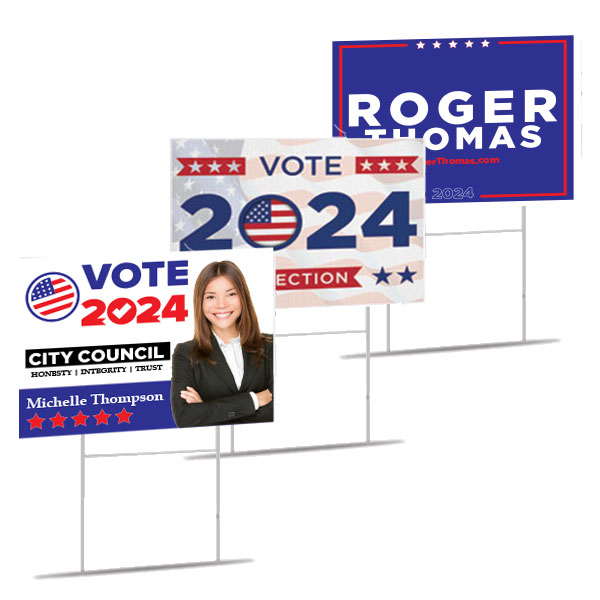 Political Yard Signs (4mm Coro) - WGprinters.com